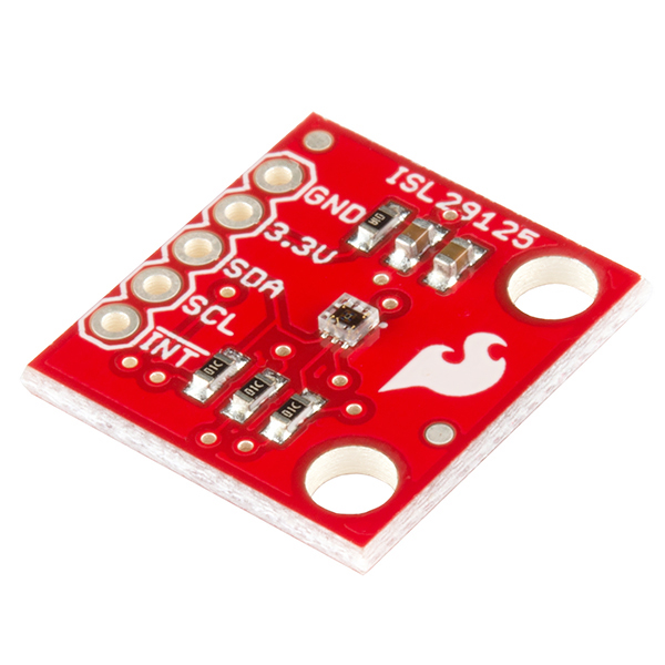 SparkFun RGB Light Sensor - ISL29125 光譜顏色感測器模組 - 台灣智能感測科技