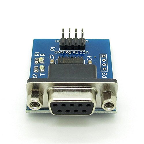 MAX3232 RS232 轉 TTL 二代轉換模組 COM PORT MAX3232 RS232 轉 TTL - 台灣智能感測科技