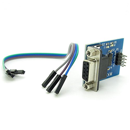 MAX3232 RS232 轉 TTL 二代轉換模組 COM PORT MAX3232 RS232 轉 TTL - 台灣智能感測科技