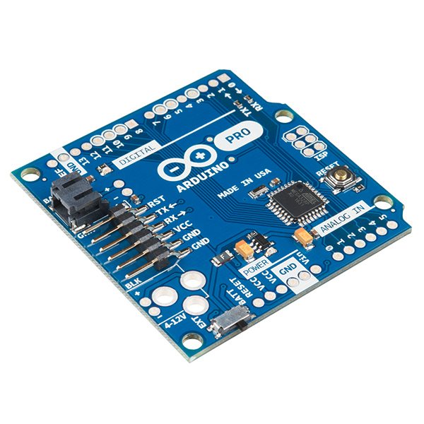 Arduino Pro 328 - 3.3V/8MHz 美國 Arduino.cc 原裝進口開發版 低功耗省電微型 UNO - 台灣智能感測科技