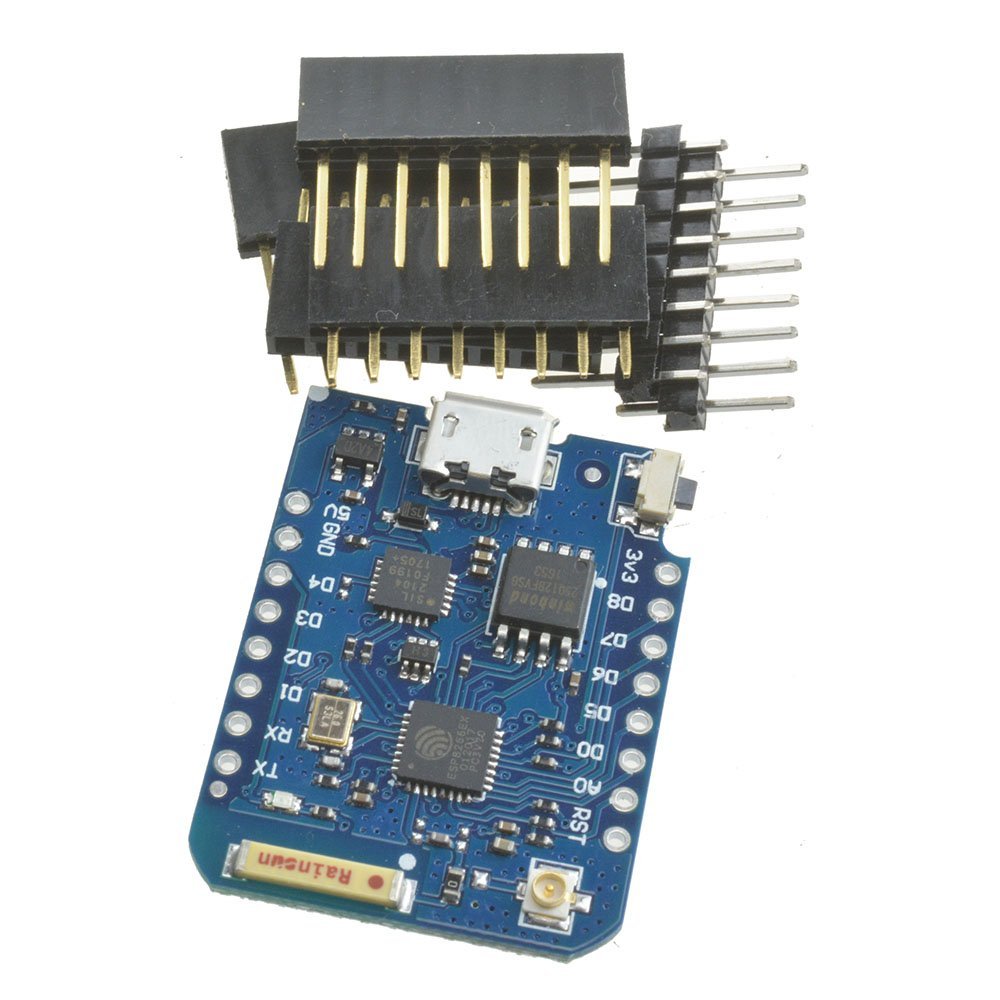WEMOS D1 mini Pro 基於ESP-8266EX的迷你WiFi 開發板16M快閃記憶體 - 台灣智能感測科技