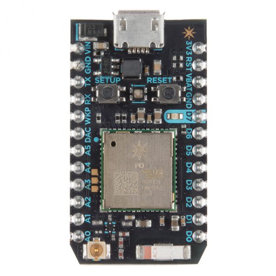 Particle Photon (Headers) 物聯網開發板 ARM Cortex M3 核心 具備 Broadcom Wi-Fi - 台灣智能感測科技