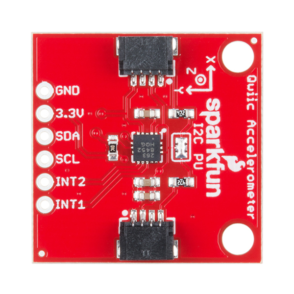 SparkFun MMA8452Q 三軸加速度計模組 SparkFun Triple Axis Accelerometer Breakout - MMA8452Q (Qwiic) - 台灣智能感測科技