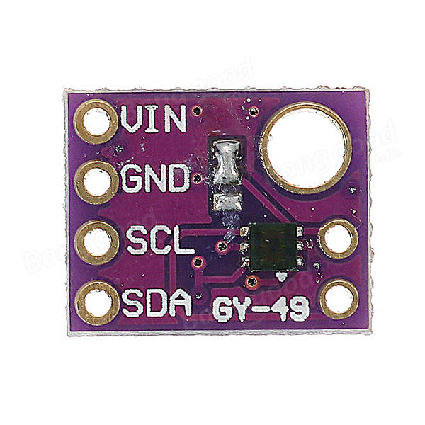 MAX44009 環境光感測器模組 GY-49 適用於 Arduino I2C IIC 輸出 低功耗 1.7V - 3.6V - 台灣智能感測科技