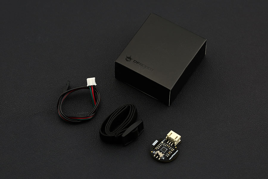 DFRobot 微型心率血氧飽和值感測器 Heart Rate Sensor 類比/數位雙輸出 - 台灣智能感測科技