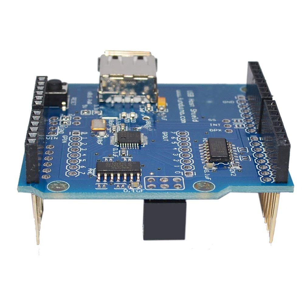 Arduino USB HOST Shield 擴展板 Google Android ADK 支持 - 台灣智能感測科技