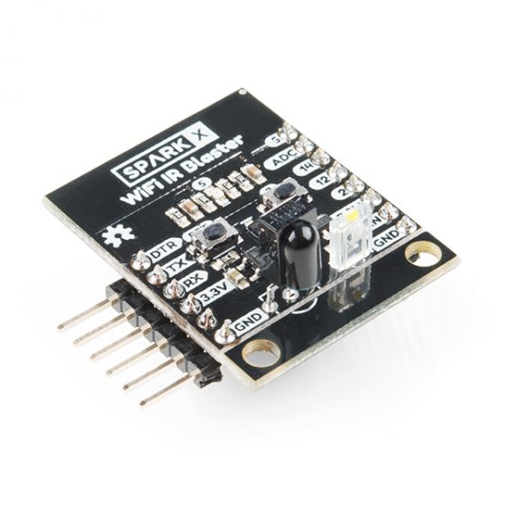 SparkFun WiFi IR Blaster ESP8266 遠端 WiFi 智慧紅外線遙控模組 WIFI 紅外線開發模組 - 台灣智能感測科技