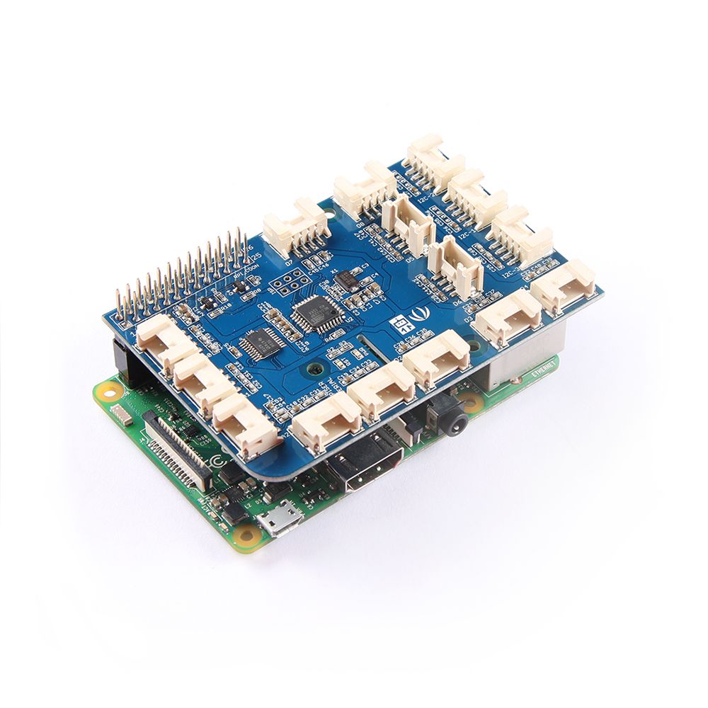 GrovePi+ Raspberry Pi 3 Grove 擴展板 - 台灣智能感測科技
