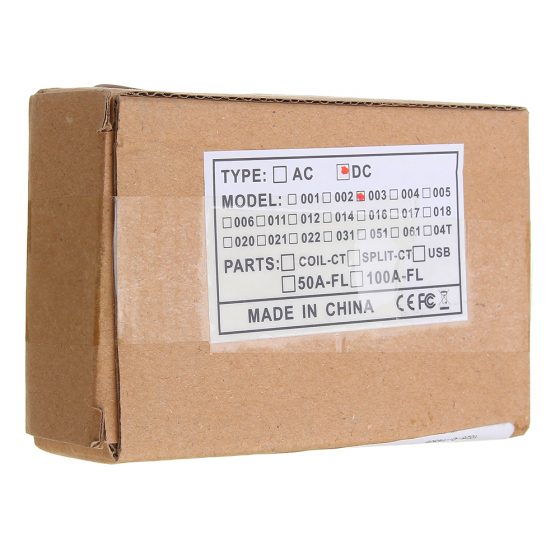 RS485/Modbus DC 直流電壓電流功率電能耗量監測模組 電壓 0-300V / 電流 10A - 台灣智能感測科技