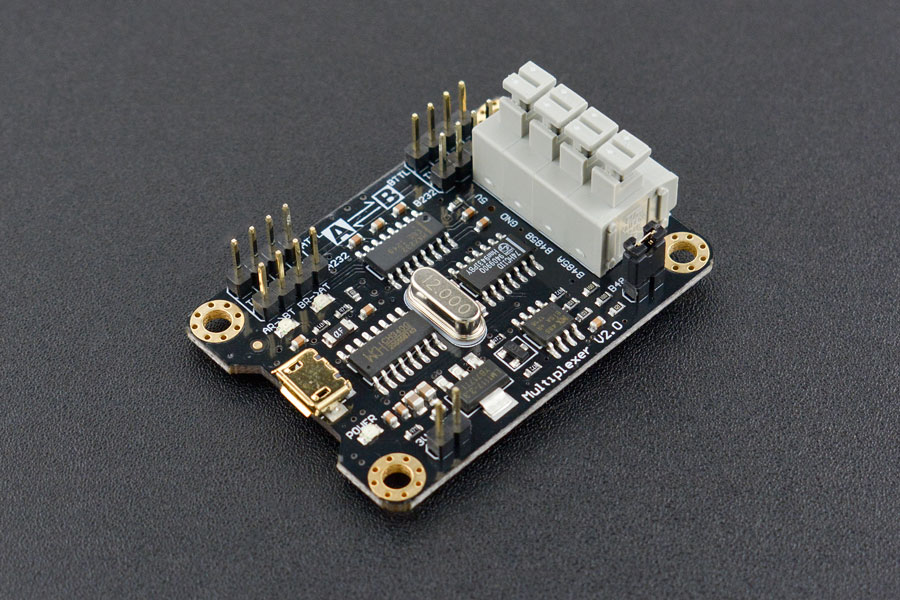 USB/RS232/RS485/TTL Multiplexer 協議轉換器 V2.0 DFRobot - 台灣智能感測科技
