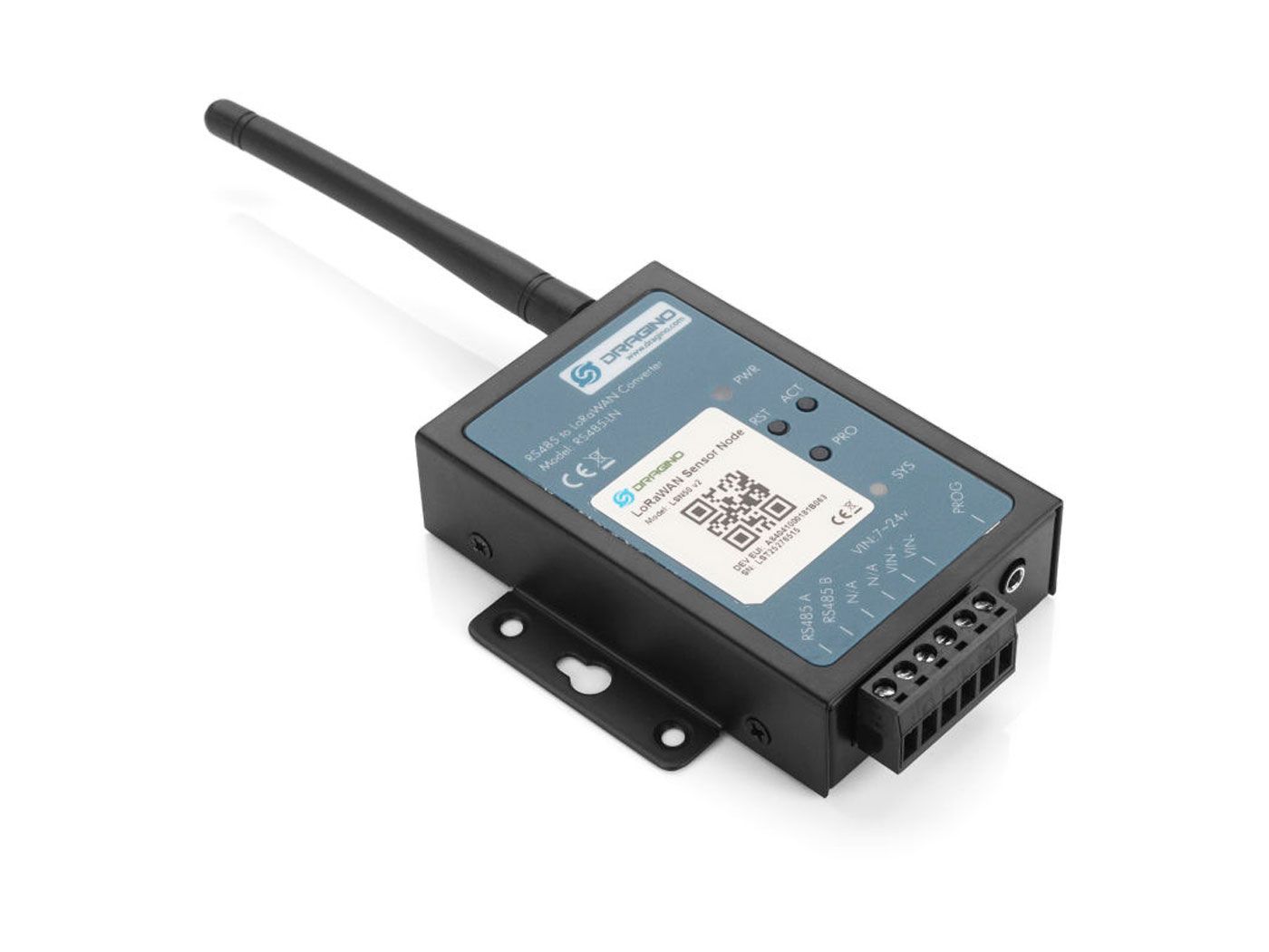 Dragino RS485 to LoRaWAN 訊號轉換器 RS485 LN 920MHz 台灣 LORA頻段 - 台灣智能感測科技