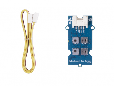 Grove - Multichannel Gas Sensor v2 多通道氣體感測器模組 四種氣體 CO, NO2, C2H5CH ...