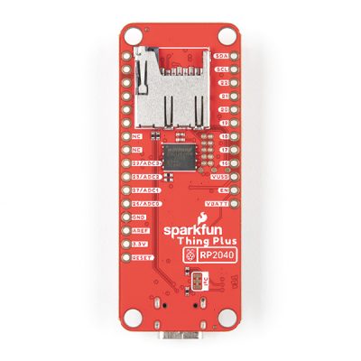SparkFun Thing Plus RP2040 開發板 強悍超越 Raspberry Pi Pico 板載記憶卡插槽 16MB QSPI閃存 - 台灣智能感測科技