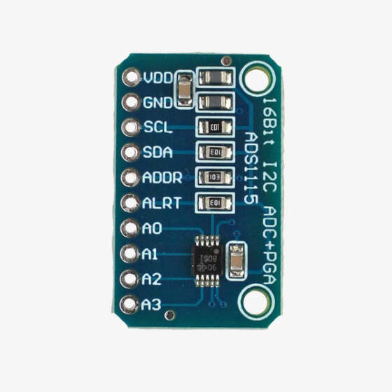 如何使用 ADS1115 16位元 ADC 模組與 ESP32 開發版 - 台灣智能感測科技