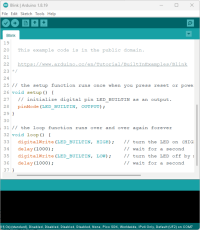 使用 Arduino IDE 對 Raspberry Pi Pico 進行程式設計開發（相容於 Raspberry Pico W） - 台灣智能感測科技