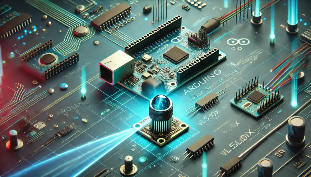 Arduino 使用 GY-530 VL53L0X 雷射測距感測器模組 範例與教學 - 台灣智能感測科技